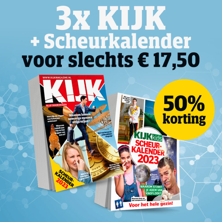 Haal de KIJK- of de KIJK Kids-scheurkalender in huis! - KIJK Magazine