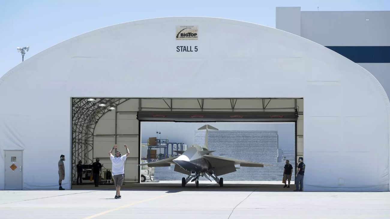 NASA’s stille supersonische vliegtuig X-59 QueSST maakt eerste ...