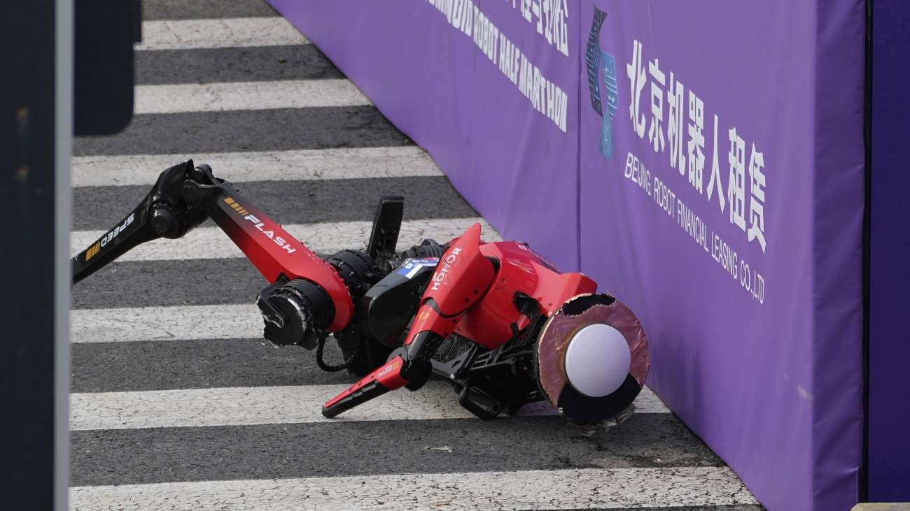 Robot wint halve marathon en verplettert het menselijke wereldrecord ...